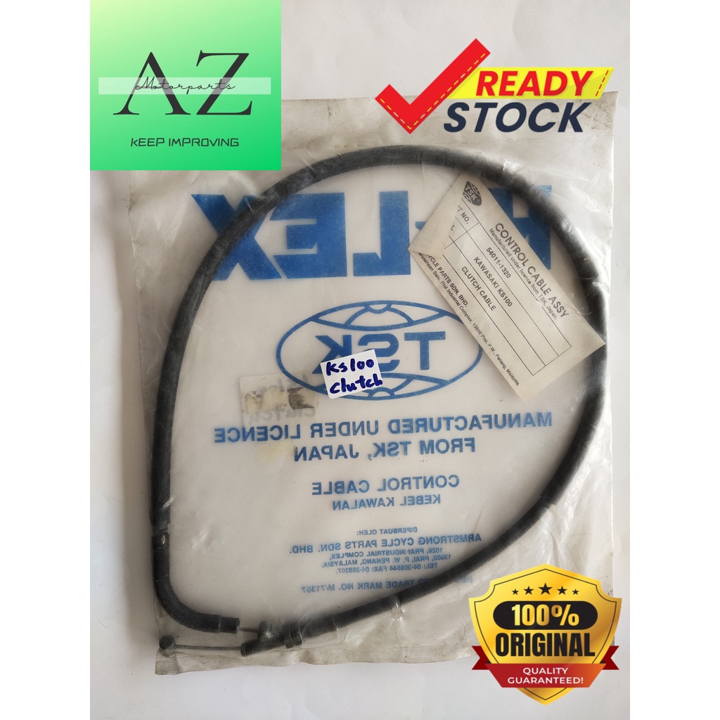 CLUTCH CABLE TSK KAWASAKI KS100 ( ORIGINAL TSK ) | Shopee Malaysia