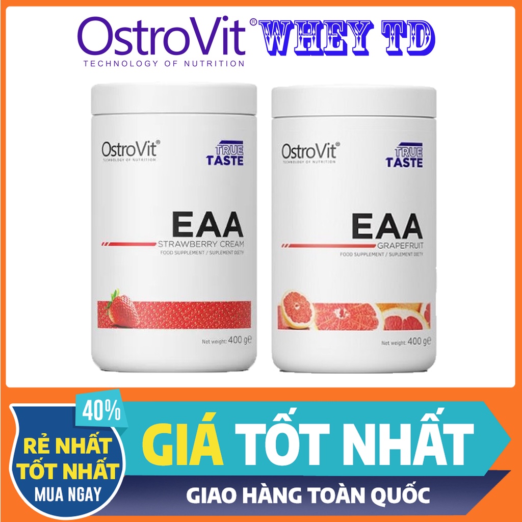 Ostrovit EAA 400g 40 servings - Restores muscles, increases endurance, prevents muscle fatigue ...