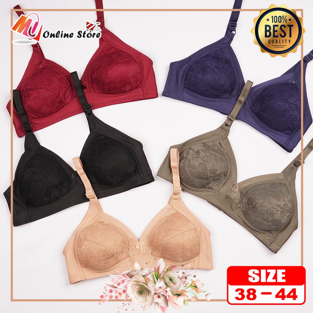MU BRA WANITA DEWASA CUP C / BRA NON WIRE / BAJU DALAM DEWASA / PAKAIAN DALAM WANITA / WOMEN BRA ...