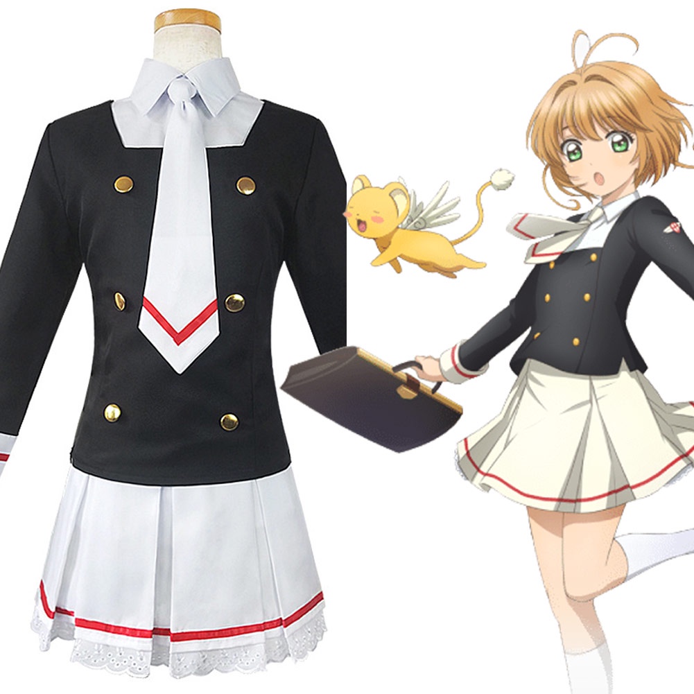 Cardcaptor Sakura Magic card young girl Sakura sailor suit | Shopee ...