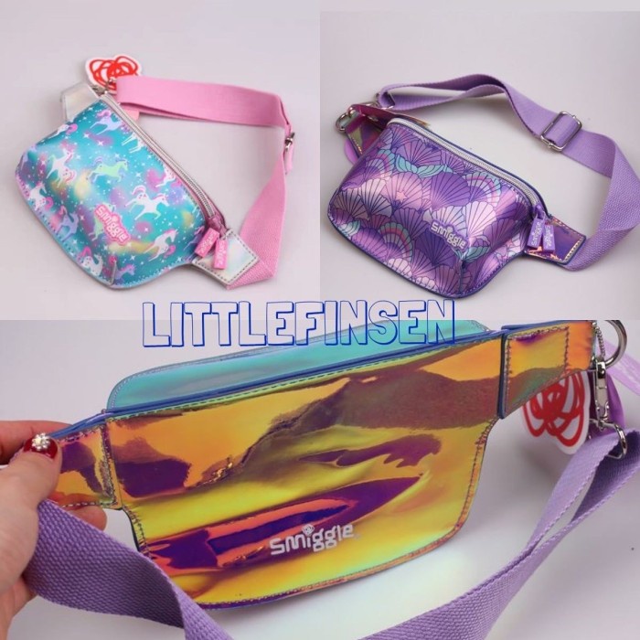 Smiggle waist bag/smiggle sling bag/mini waist bag - Mermaid | Shopee ...