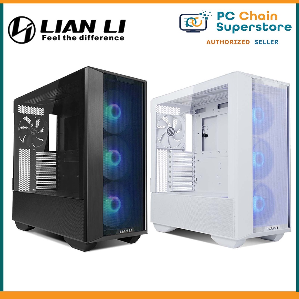 Lian Li Lancool III Mesh RGB PC Desktop EATX Gaming Casing - Type C | 4x 140mm PWM Fan (3 ARGB ...