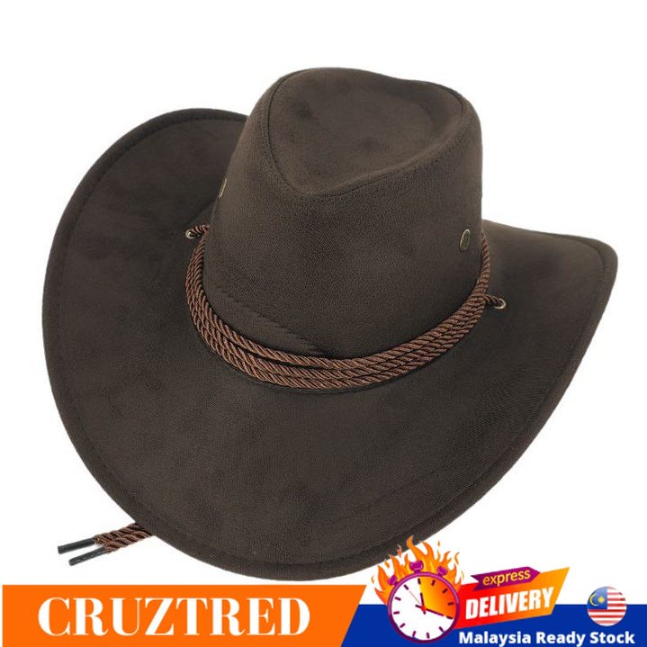 Cowboy Hat Premium Topi Cowboy Party Wild West Western Travel Hat ...