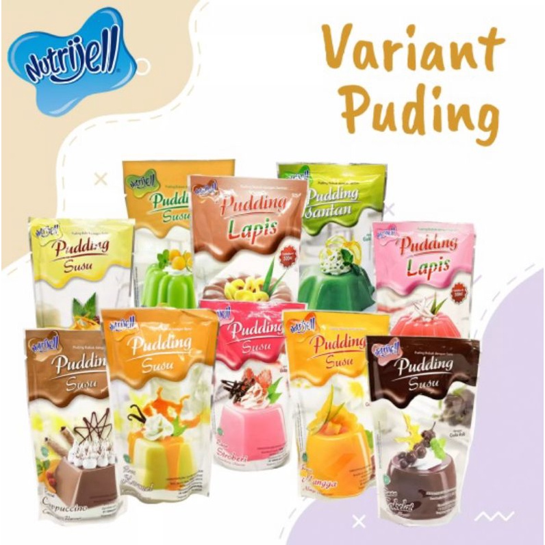 Nutrijell Pudding Assorted Flavors | Shopee Malaysia