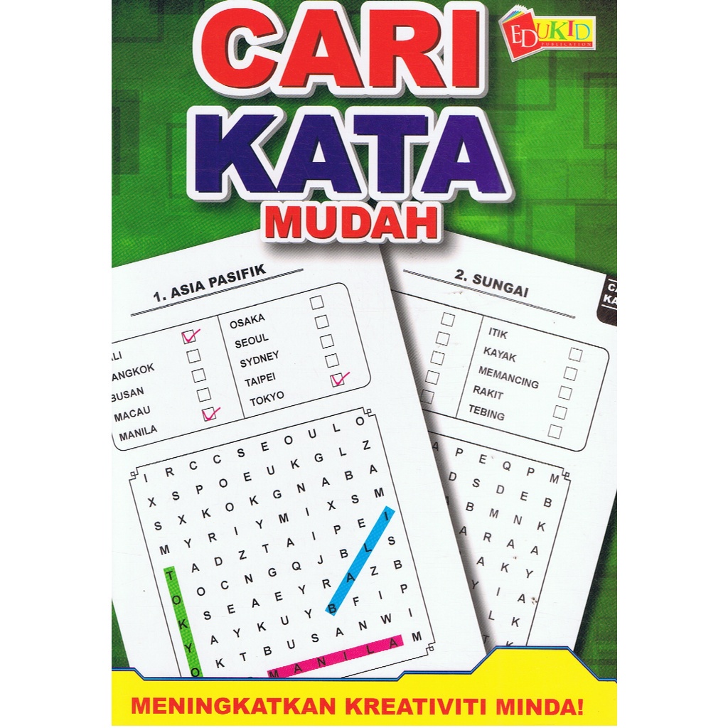 Edukid 2023: Cari Kata Mudah 9789673644544 | Shopee Malaysia