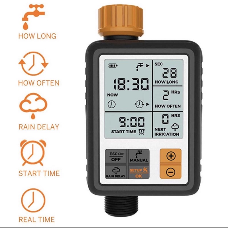 Water Filter Timer Drain Water Automatic Timer Digital Water Timer ...