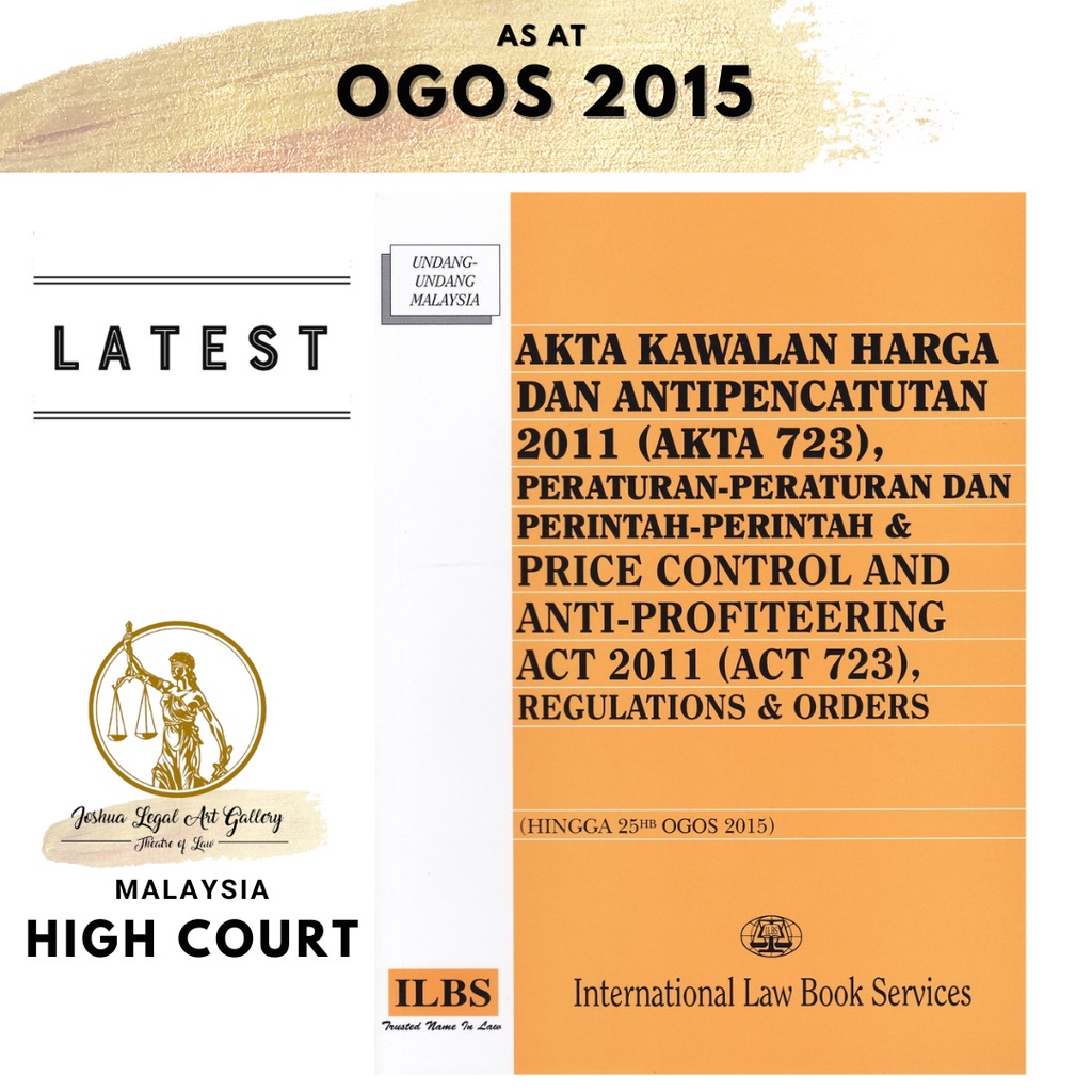 Akta Kawalan Harga dan Antipencatutan (723) & Price Control and Anti ...