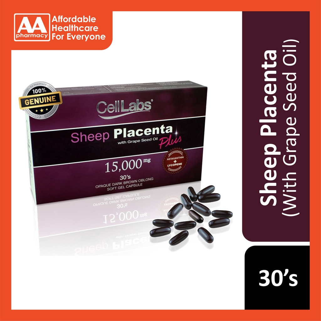 Celllabs Sheep Placenta Plus 15,000mg (30's) | Shopee Malaysia
