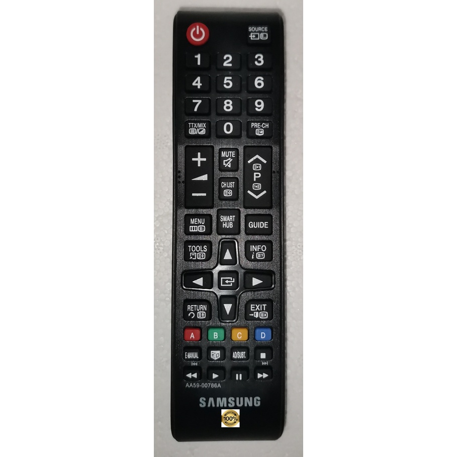 Samsung Led Tv Remote Control (For Various Models) (Original) | Shopee ...