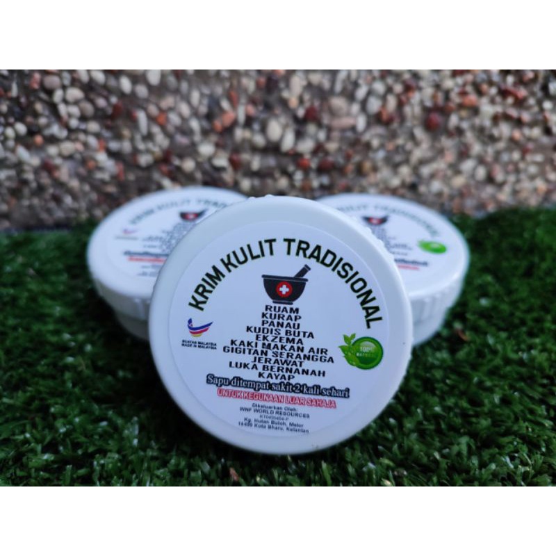 KRIM KULIT TRADISIONAL GATAL, KURAP, PANAU, KUDIS, RUAM, KAYAP, JERAWAT ...