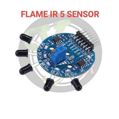 Arduino MODULE || Flame SENSOR ||5 WAY SENSOR || Robotic | Shopee Malaysia