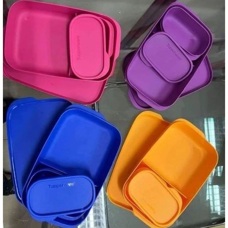 Tupperware Lunch Box/Tupperware Foodie Buddies/Tupperware Jollitup ...