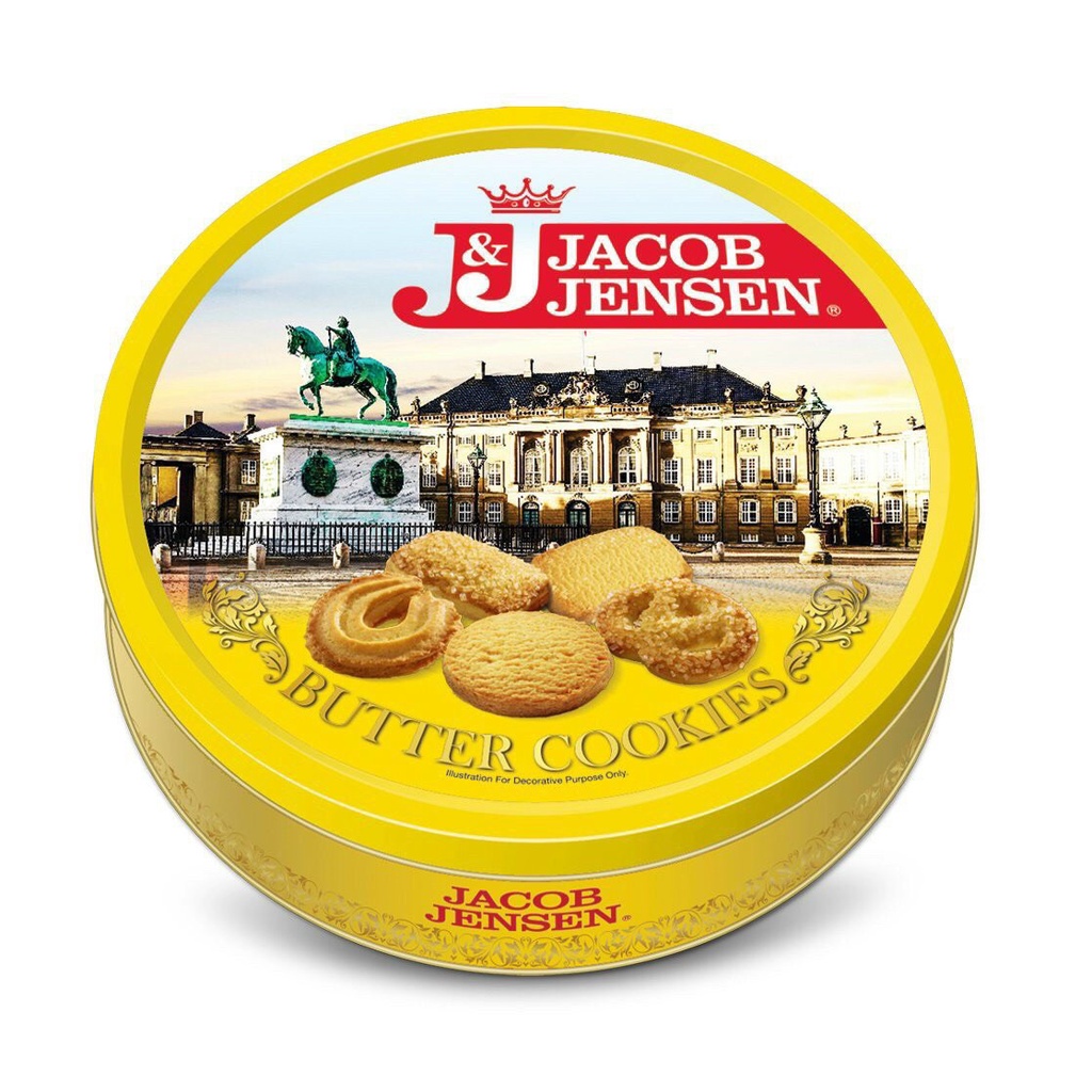 (BOX) Jacob Butter Cookies - YELLOW | Shopee Malaysia