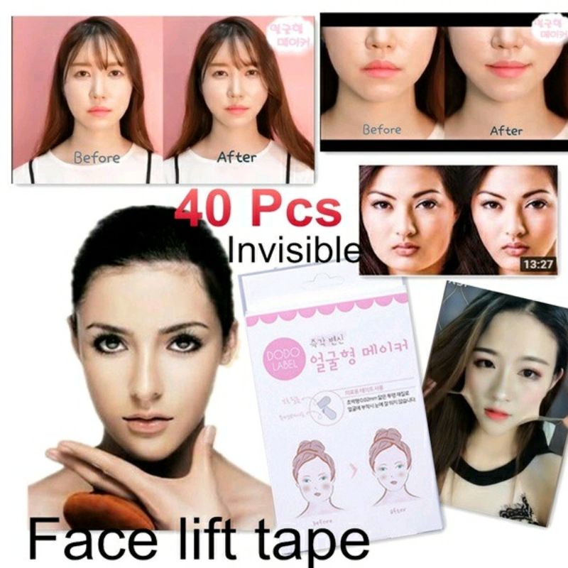 Dodo label face lift sticker face lift Cheek lift Imitator | Shopee ...