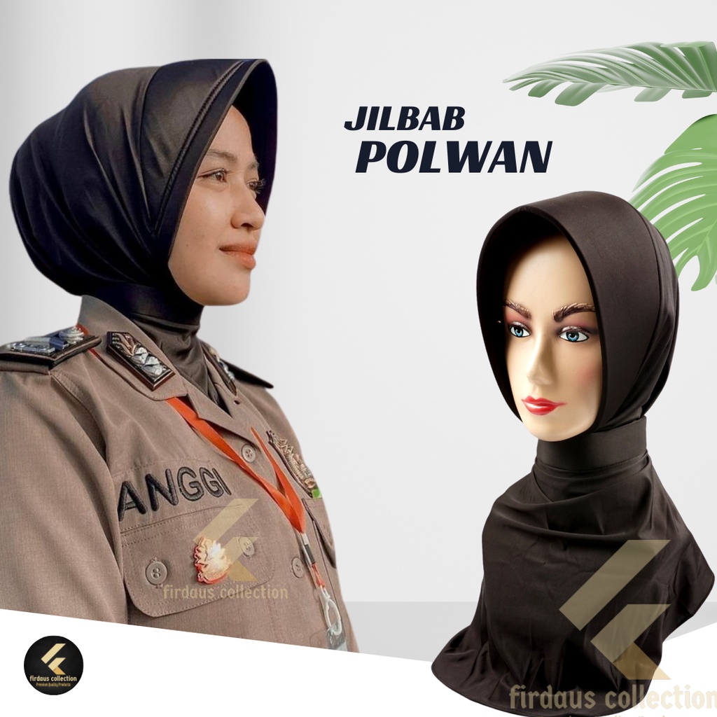 Police Police Brown Service Hijab | Shopee Malaysia