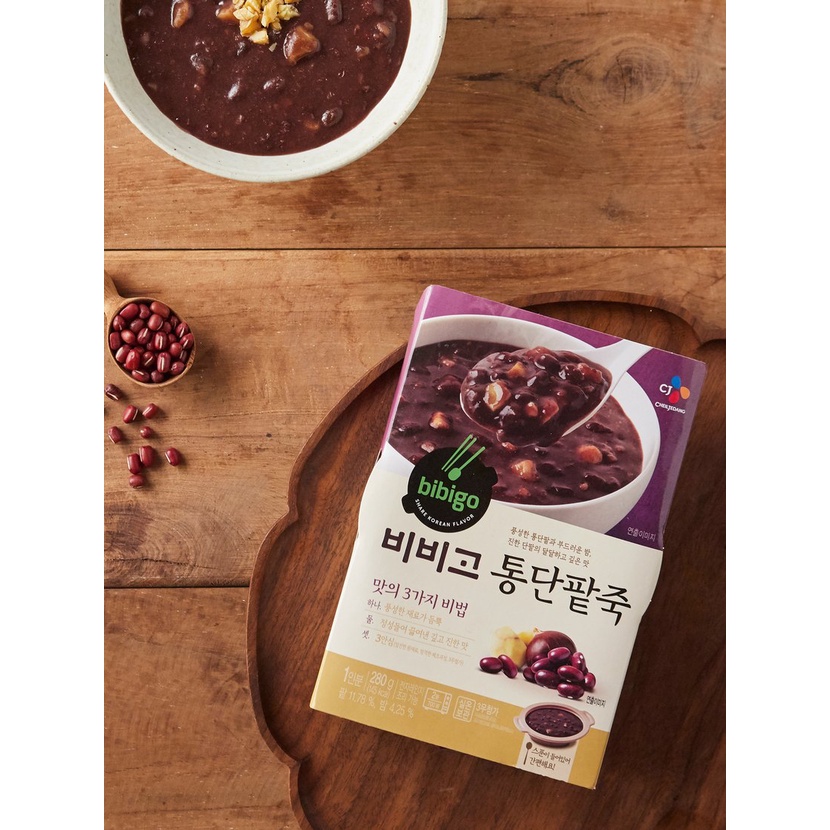 Lowest Price CJ Bibigo Korean Porridge Series 280g / Korean Porridge/Abalone, Beef, Mushroom ...