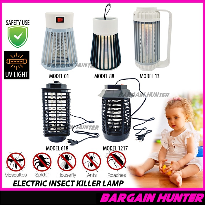 Electric and USB Mosquito Insect Killer Lamp Uv Light / Insect Killer ...