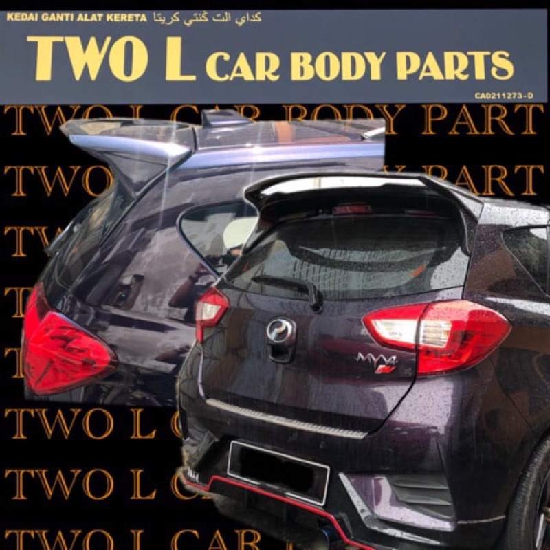 myvi mg3 d68 spoiler fibre bodykit | Shopee Malaysia