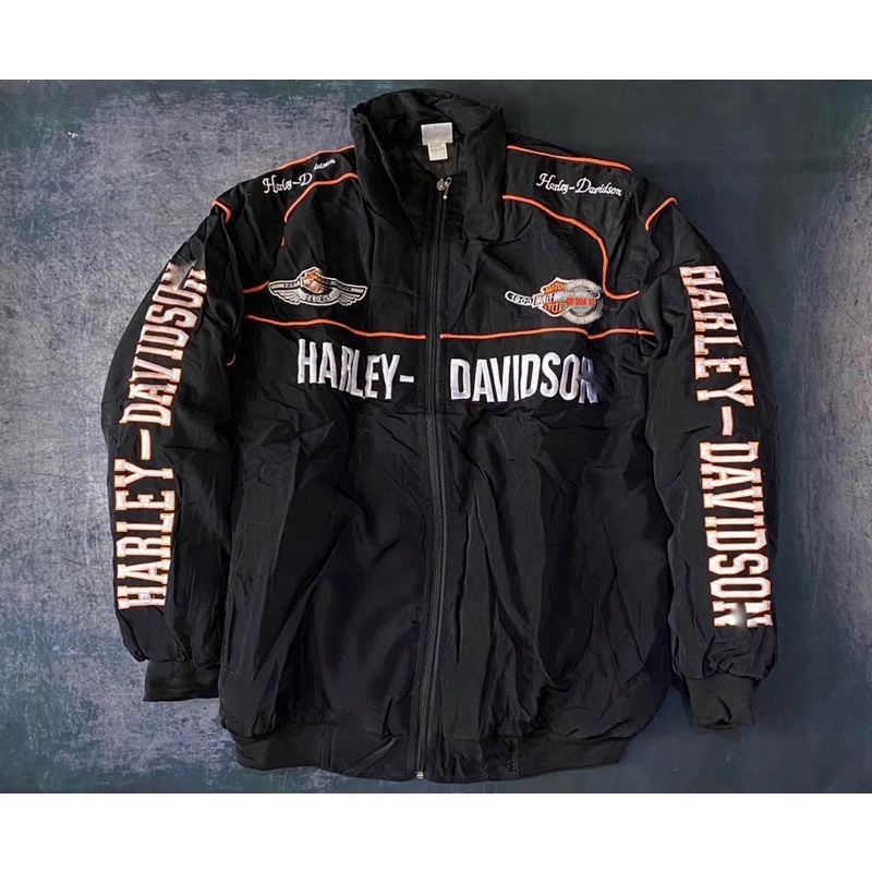 Jacket_H.D racing windbreaker | Shopee Malaysia