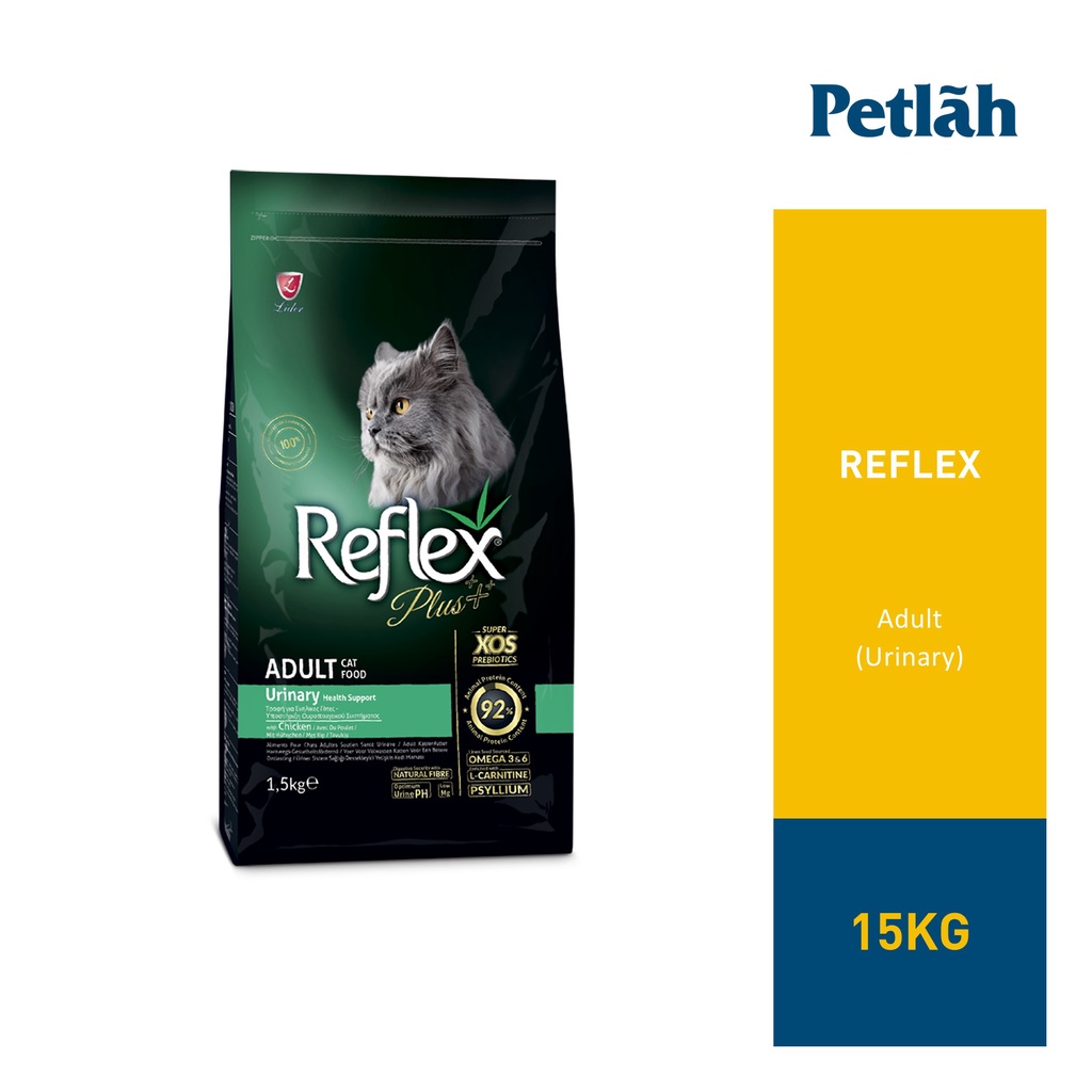 Reflex Cat Dry Food Adult Urinary 15kg | Shopee Malaysia