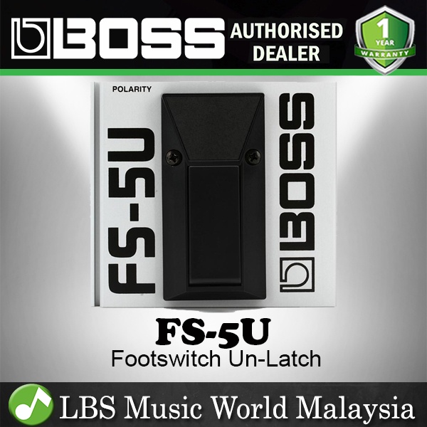Boss FS-5U Unlatch Foot Switch Non Latching Pedal with Polarity Switch (FS5U FS 5U) | Shopee ...