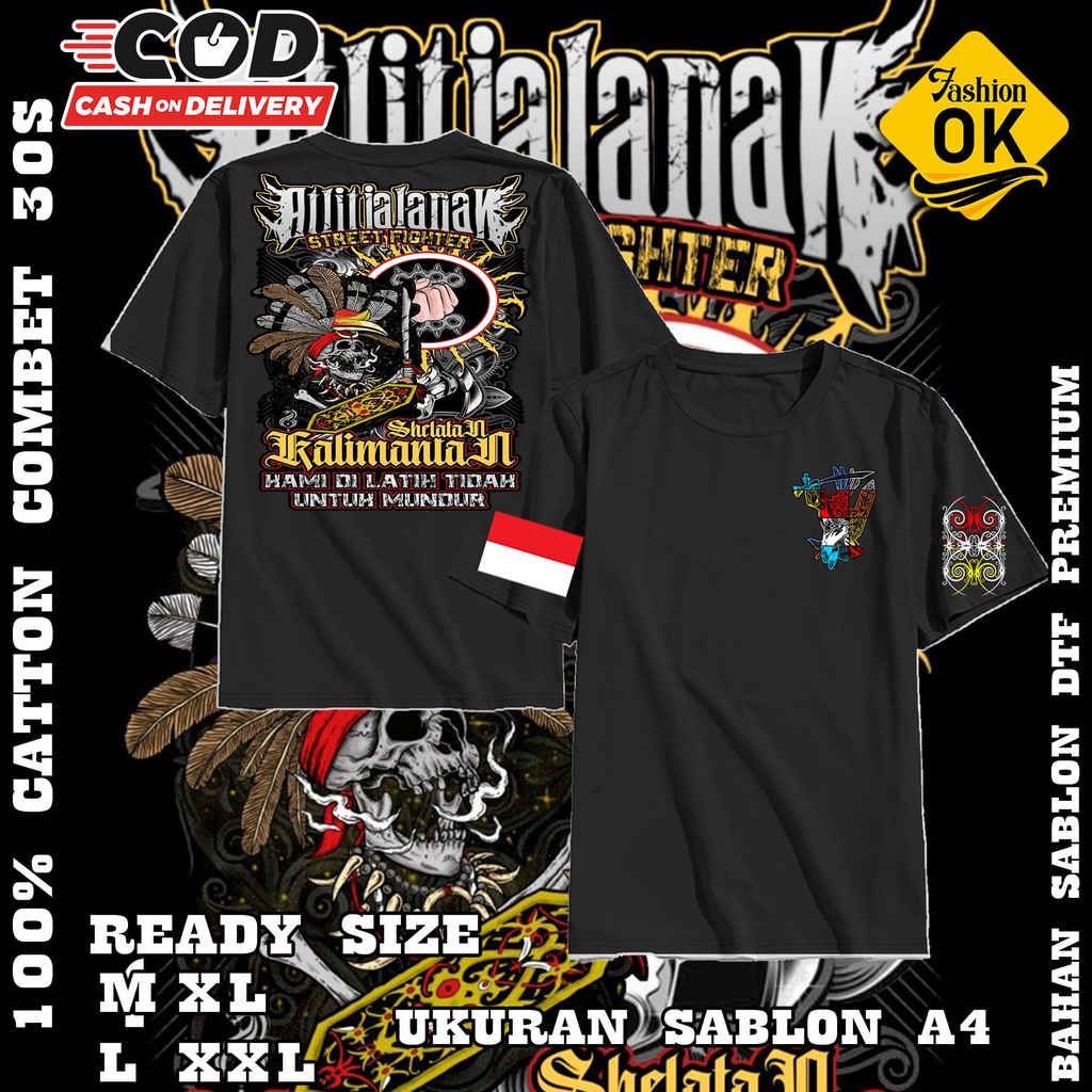 Distro T-Shirts | Dayak T-Shirt | Ethnic Kalimantan Distro T-Shirts ...