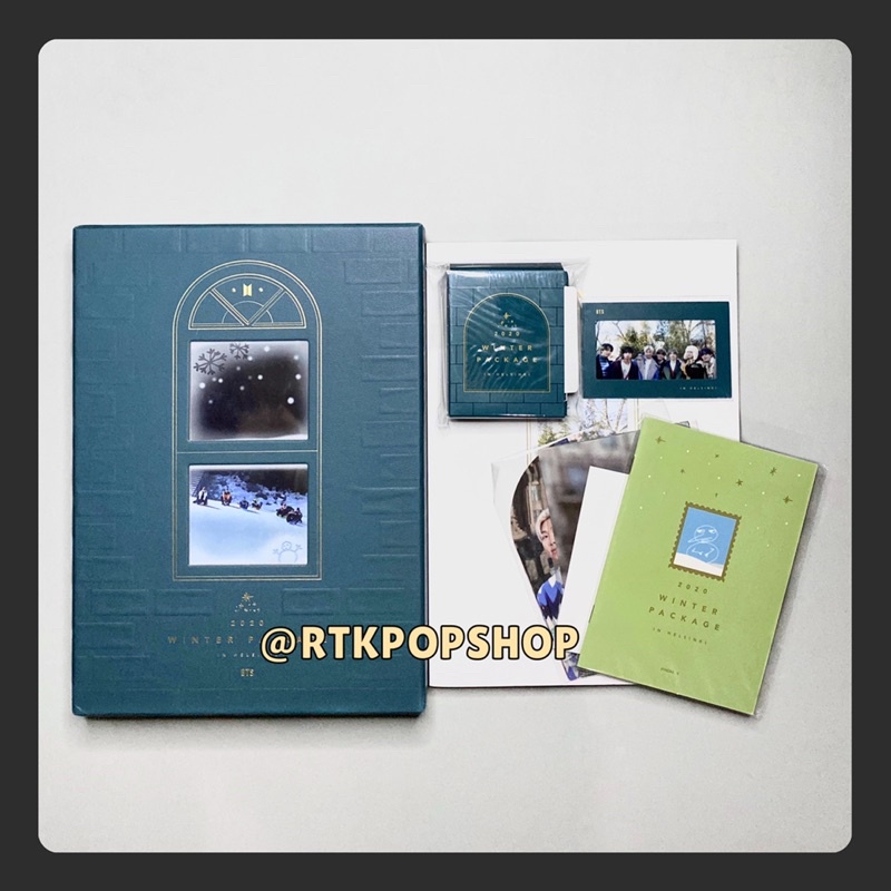 [OFFICIAL] BTS WINTER PACKAGE 2020 FULL SET WITH V MINI PHOTOBOOK | Shopee Malaysia