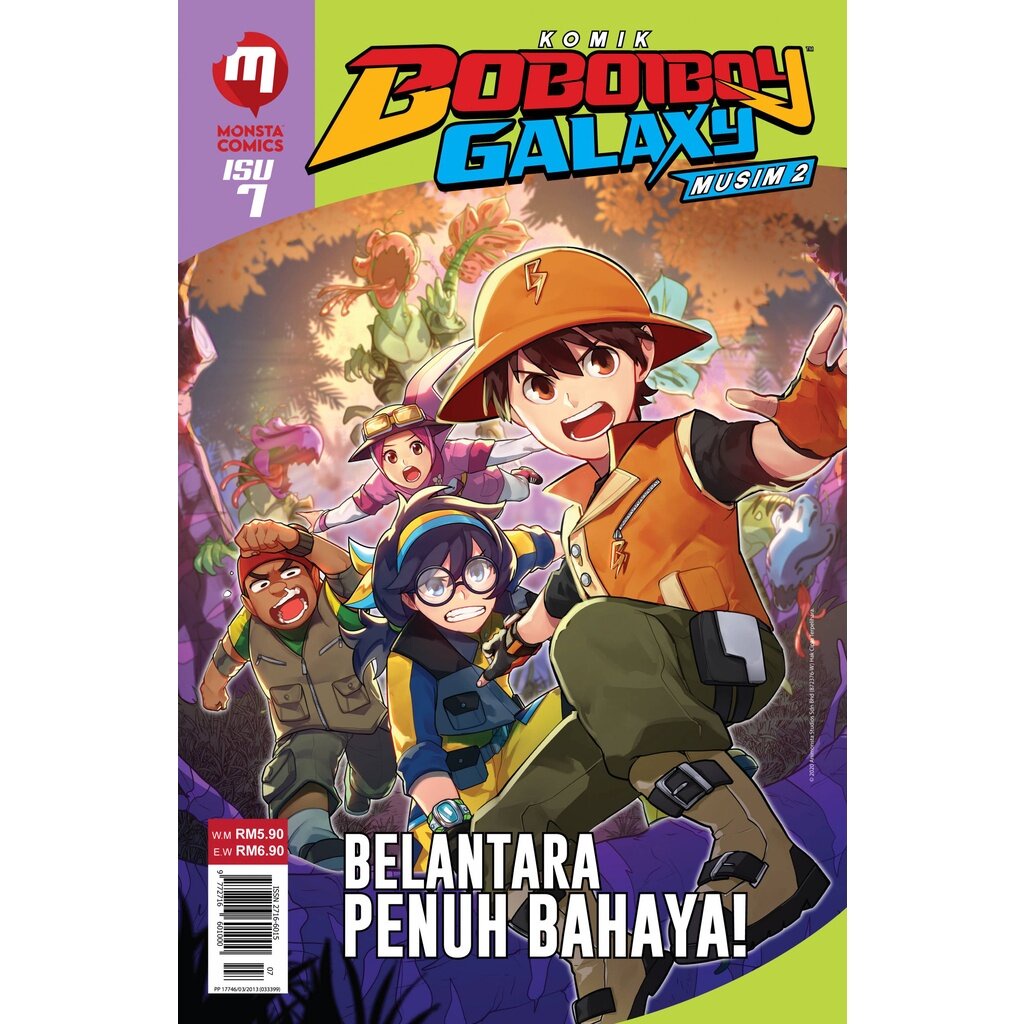 ANIMONSTA STUDIOS Monsta Comic: Komik BoBoiBoy Galaxy Musim 2 Isu 1 ...