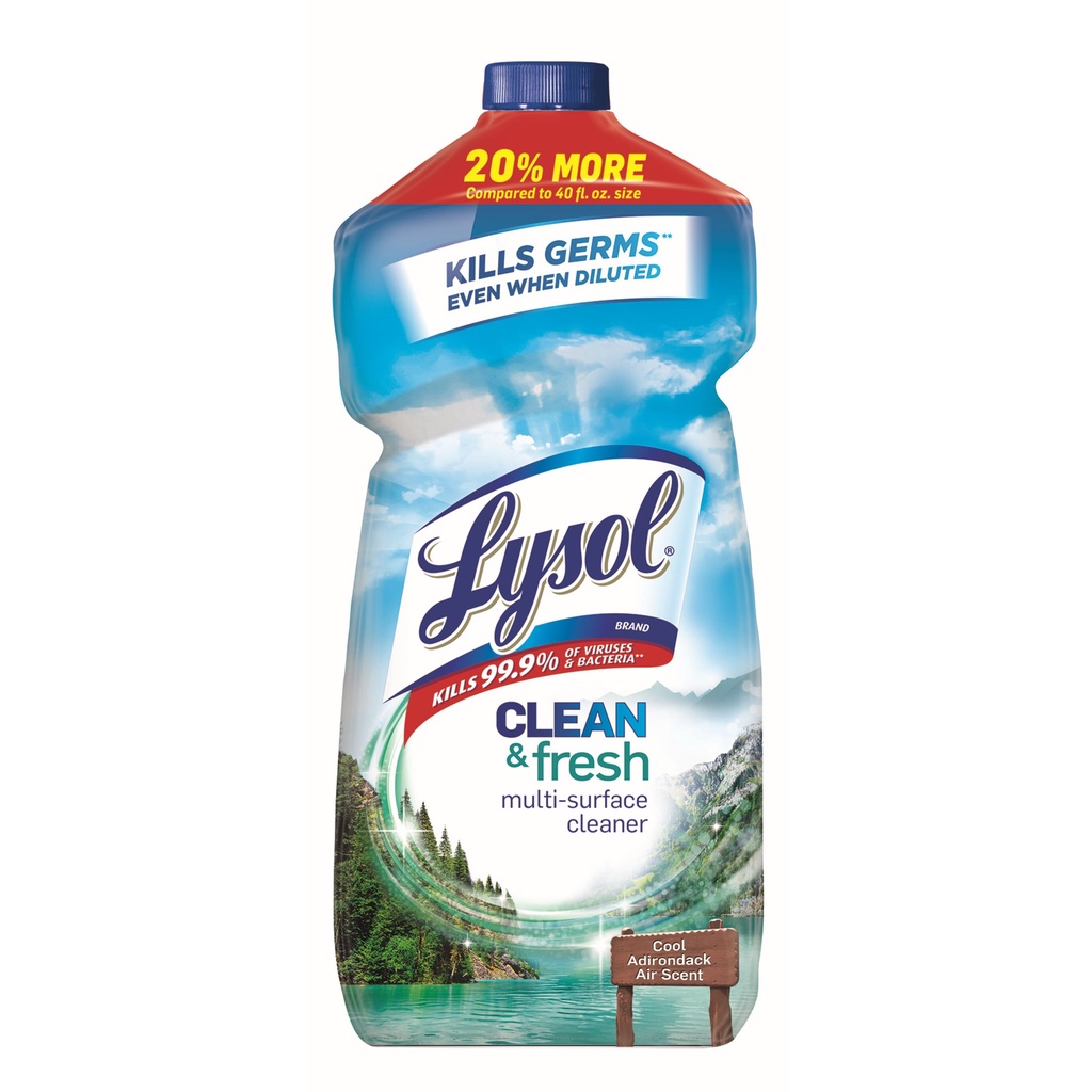 🇺🇸 Lysol Clean & Fresh Multi- Surface Cleaner - 1.18 Litre | Shopee ...
