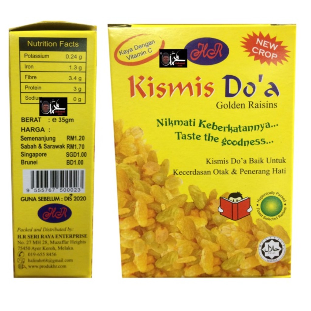 KISMIS DO'A 35G (1 BOX) | Shopee Malaysia