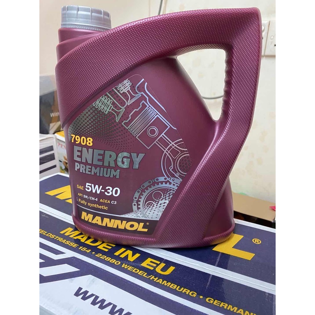 OFFER!!!Minyak Hitam Mannol Fully Synthetic Energy Premium SAE 5W30 ...