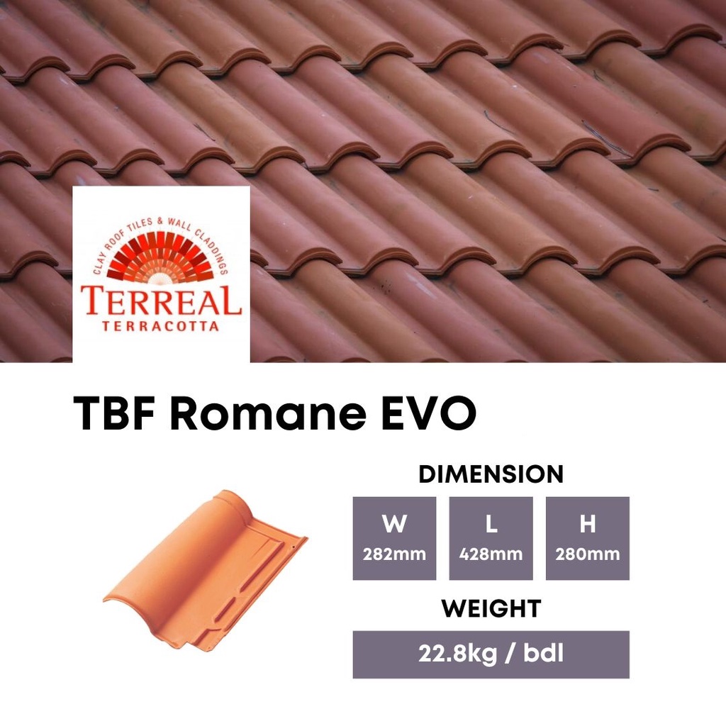 TBF Romane EVO Roofing | Shopee Malaysia