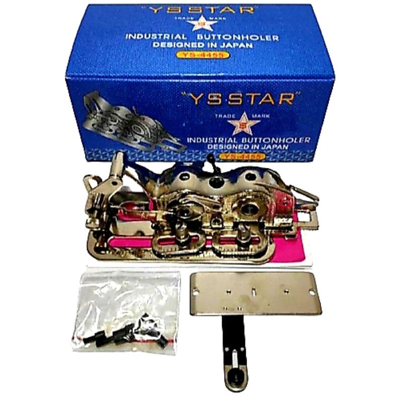 MESIN Button HOLE TOOL / YS-STAR YS-4455 High Speed Sewing Machine ...