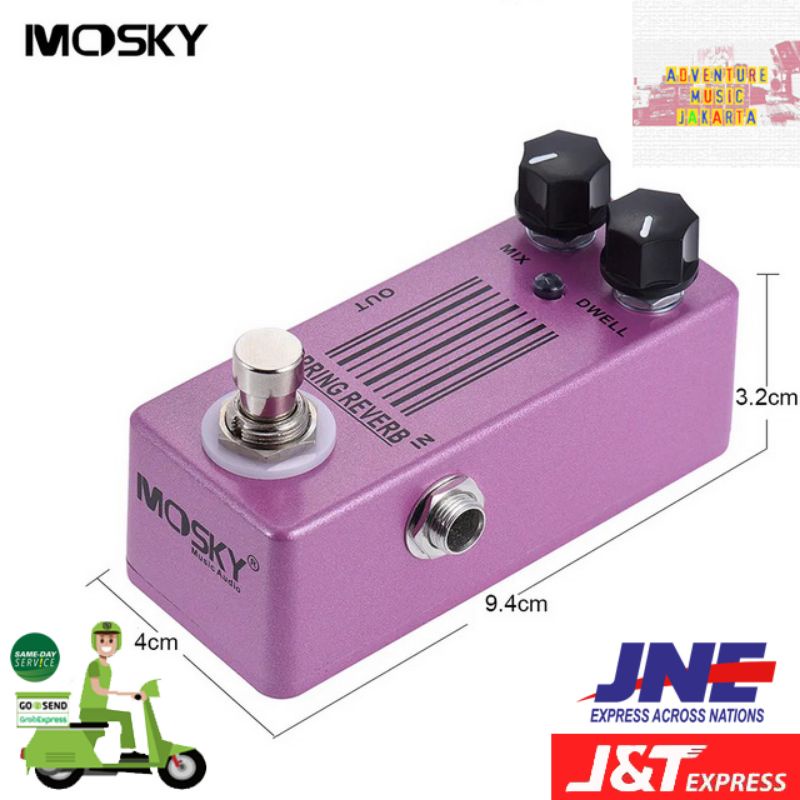 Mosky SPRING Reverb Reverb Guitar Effect Pedal | Shopee Malaysia