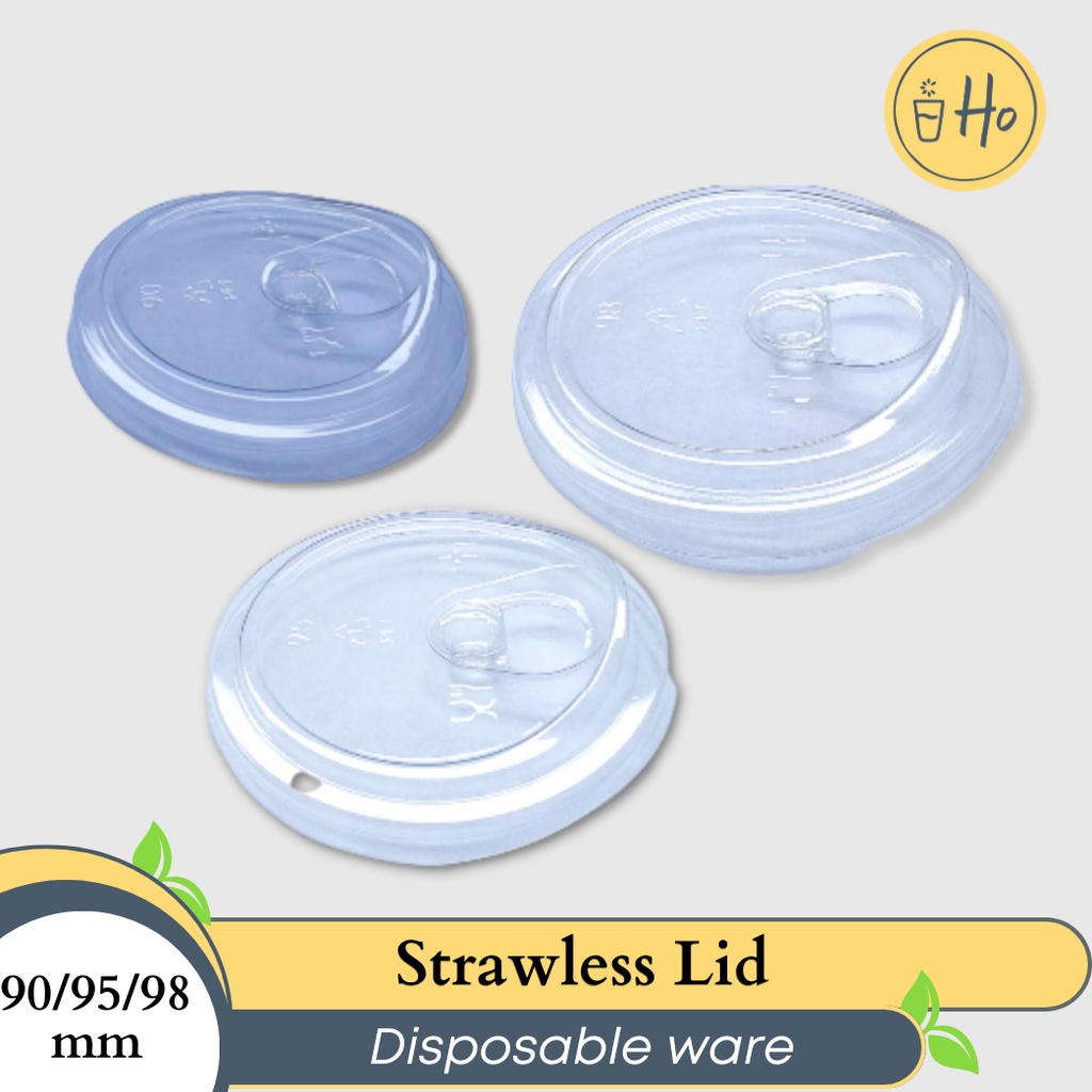 Strawless Lid 90/95/98MM (100pcs / Bundle) | Shopee Malaysia