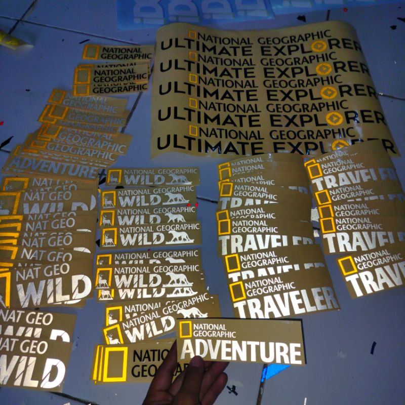 National geographic cutting Sticker/national geographic wild cutting ...
