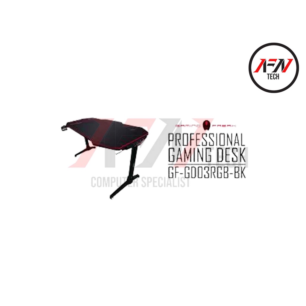 GAMING DESK GAMING FREAK GF-GD03RGB-BK | Shopee Malaysia