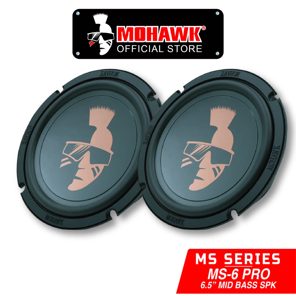 Mohawk MS Series 6.5" Inch Car Speaker Mid Bass PRO Spk Kereta Spiker MS-6 PRO | Shopee Malaysia