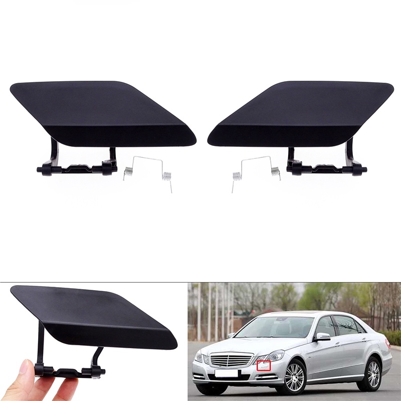 Car Front Bumper Headlight Washer Nozzle Cover For Mercedes-Benz W212 ...