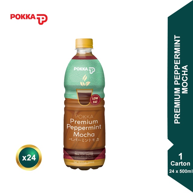 Pokka Premium Peppermint Mocha Coffee 1 Carton (24 x 500ml) [KL & Selangor Delivery Only ...