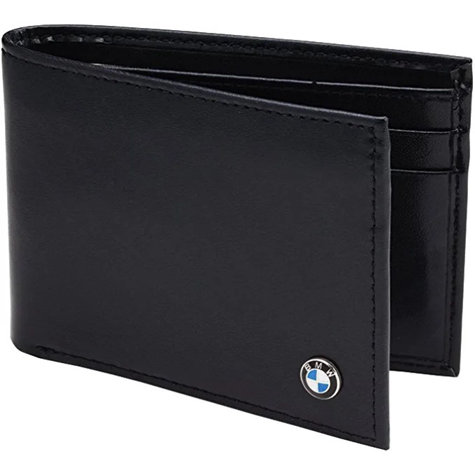 Genuine BMW Men's Small Leather Wallet | Shopee Malaysia
