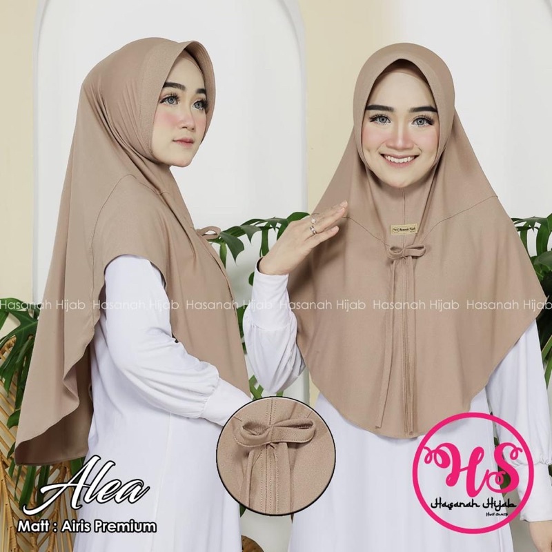 Alea ORI Hasanah Hijab Instant Hijab Jersey Airis Premium Bergo Pad ...