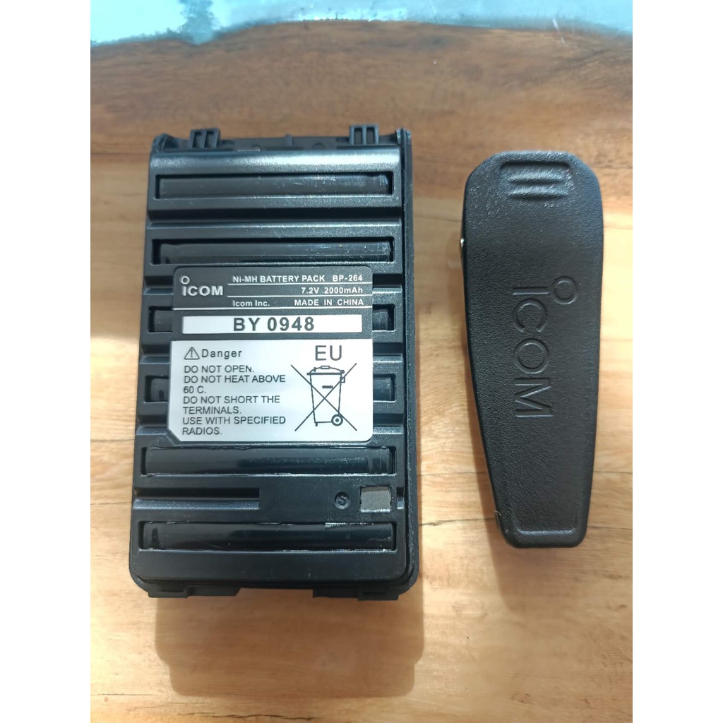 ORIGINAL ICOM BP-264 Ni-Mh 2000mAH Battery for ICOM IC-V80, IC-V80E ...