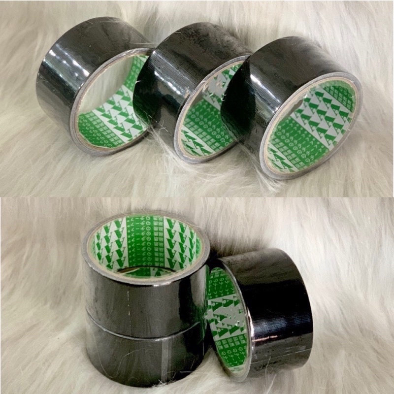 ‼️READY STOCK ‼️CLOTH TAPE 2"/48MM AAA / TAPE KAIN / TAPE CANVAS (BLACK ...