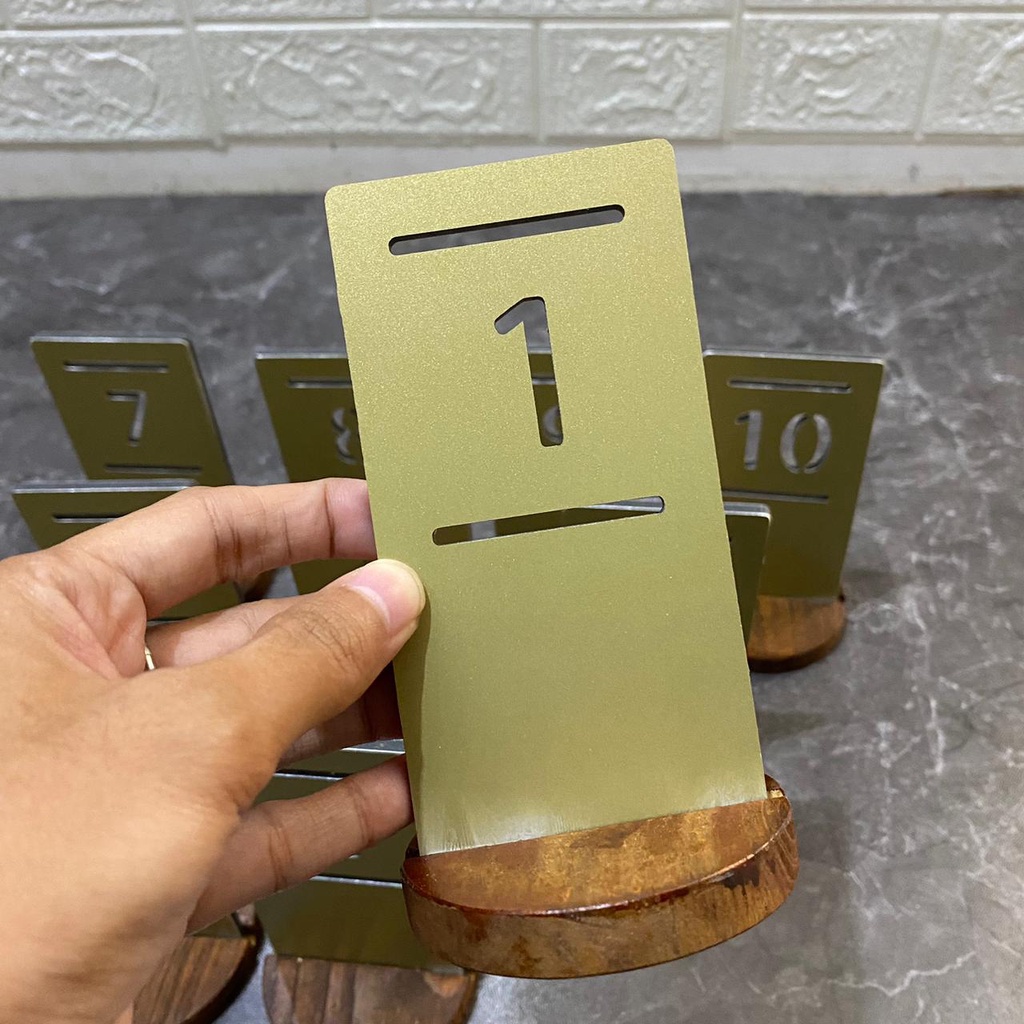 Table Numbers for Cafe, Coffee Shop, Restaurant, Restaurant and ...