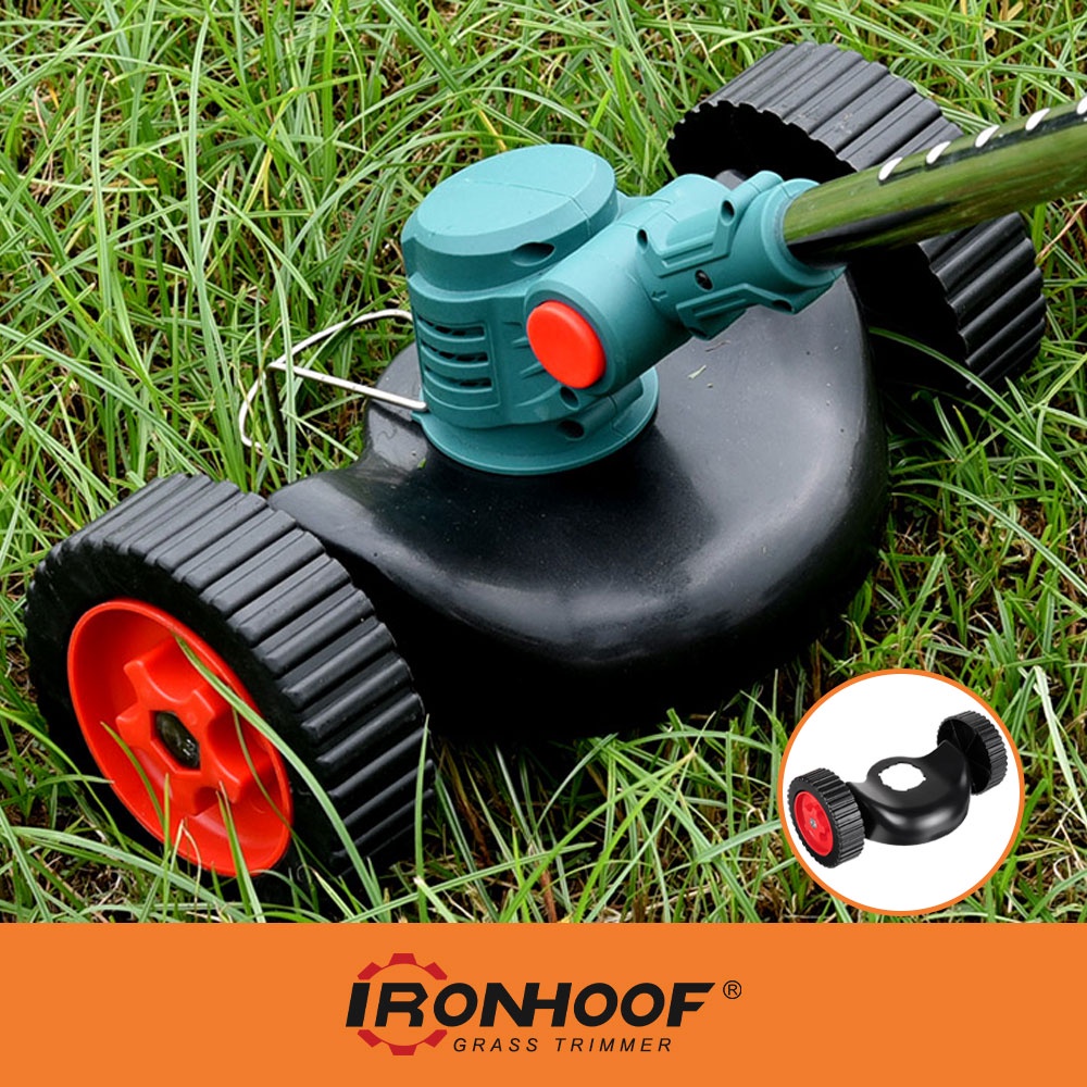 IRONHOOF 388V Mesin Rumput Cordless Grass Cutter Machine Lightweight ...