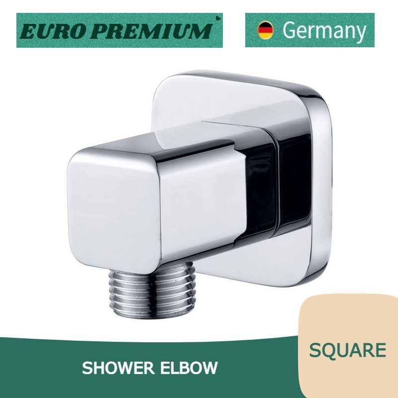 EURO BRASS WALL SHOWER ELBOW / WALL-MOUNT SHOWER ELBOW (SQUARE ...