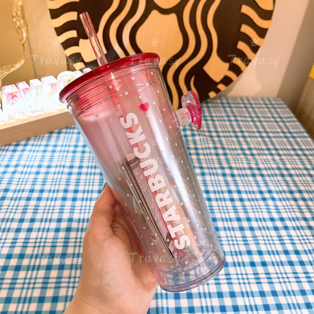 Readystock Starbucks Korea Red Valentine Pop Socket Cold Cup 16oz/709ml ...