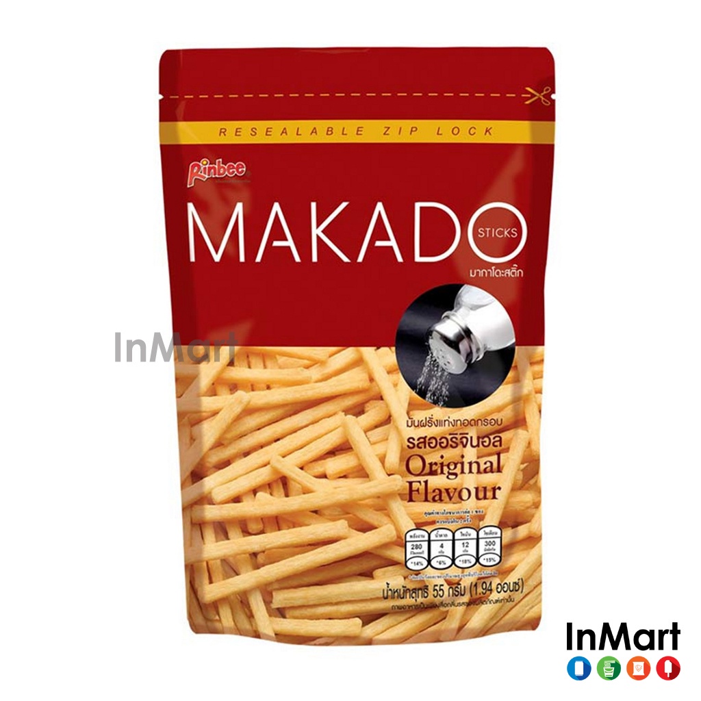 Makado Sticks Original 55g 泰国麦脆皮薯条 原盐味 | Shopee Malaysia