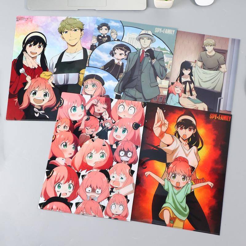 Anime SPY × FAMILY Loid Forger Anya Forger Yor Forger Expanding File ...